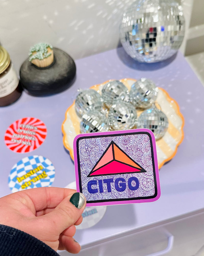 Citgo Sign Fenway Park Boston Sticker | The Blank Canvas Co. Art – The ...