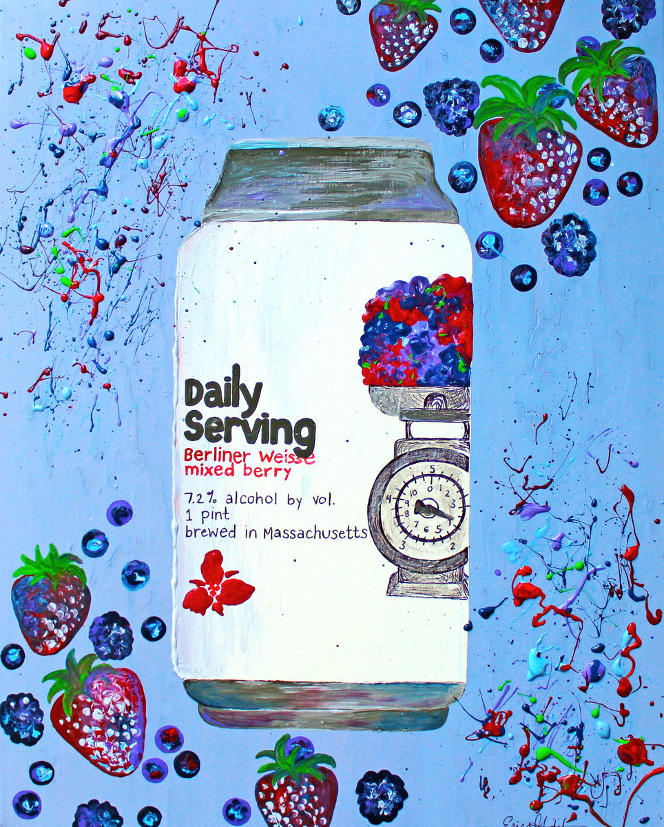 Trillium Daily Serving Canvas | The Blank Canvas Company | Boston Artist